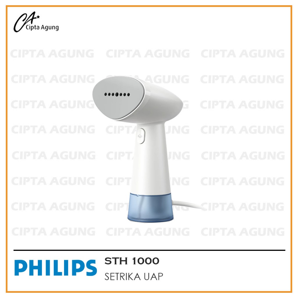 Jual PHILIPS SETRIKA UAP PORTABLE STH1000/10 STH-1000 STH 1000 HANDHELD ...