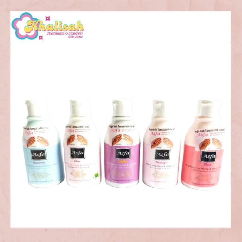 Jual [KHALISAH]-Asfa Hand Body Lotion MINI (130ml) | Shopee Indonesia
