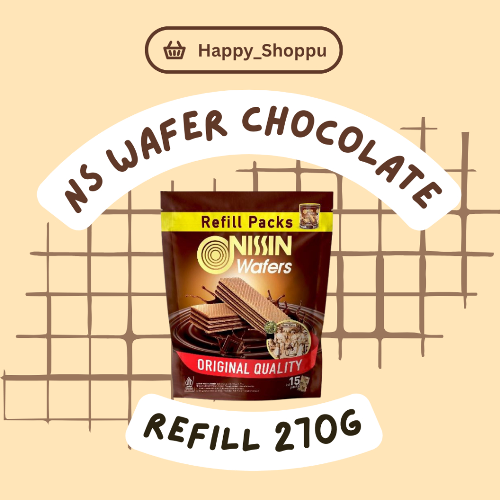Jual NS Wafer Chocolate Refill Pack 270g | Shopee Indonesia