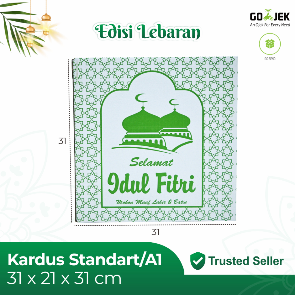 Jual Box Parcel 31x21x31 cm Putih / Kardus Parcel / Parcell Lebaran ...