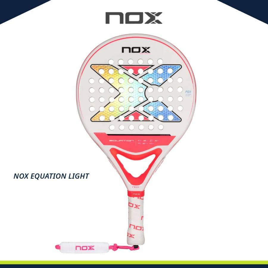 Jual NOX EQUATION LIGHT ADVANCED SERIES PADEL RACKET RAKET ( READY ...