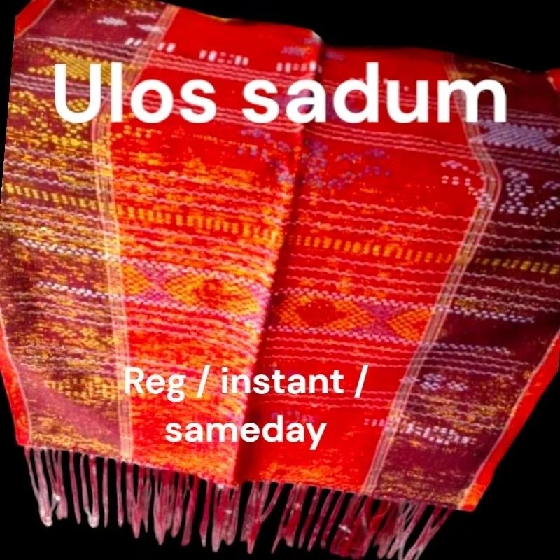Jual Ulos sadum / ulos holong / kain adat batak toba / Hande hande wanita | Shopee Indonesia