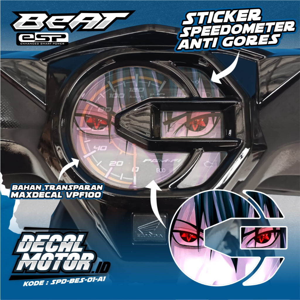 Jual Stiker Antigores Speedometer Beat ESP 2016-2019 Transparan Bening ...