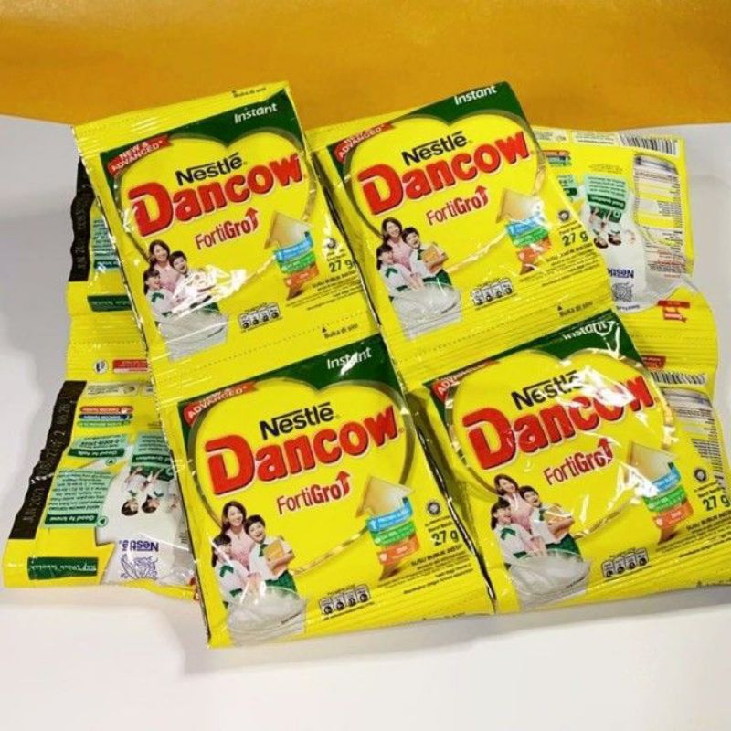 Jual Susu Dancow Sachet Putih 1 renteng 10 pcs | Shopee Indonesia