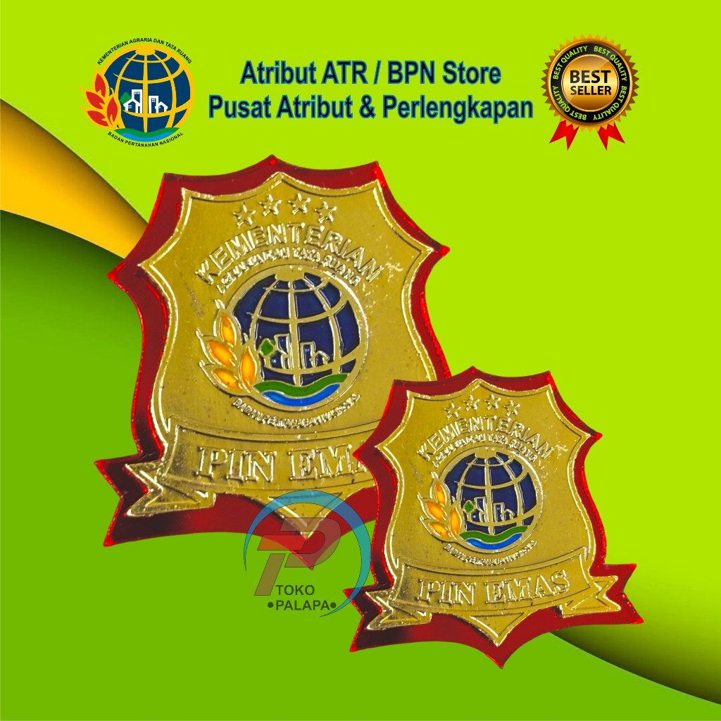Jual PIN EMAS KEMENTERIAN AGRARIA DAN TATA RUANG/BPN | Shopee Indonesia