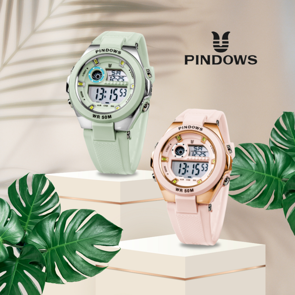 Jual Jam Tangan Wanita Pindows 8004 PDS8004 Original Garansi 1 Tahun Jam Tangan Wanita Keren ...