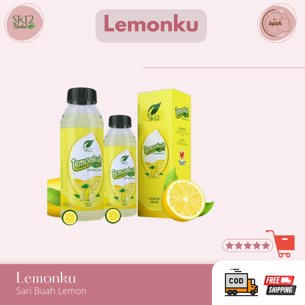 Jual Lemonkuh SR12 Sari Buah Lemon alami Asli minuman untuk diet ...