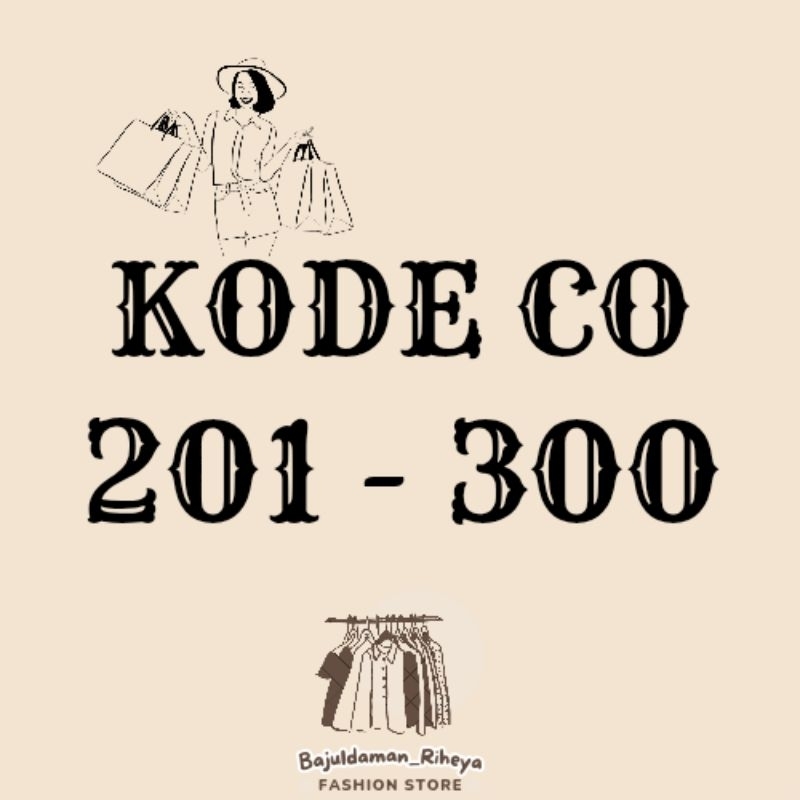Jual LINK CO KODE 201 - 300 | Shopee Indonesia