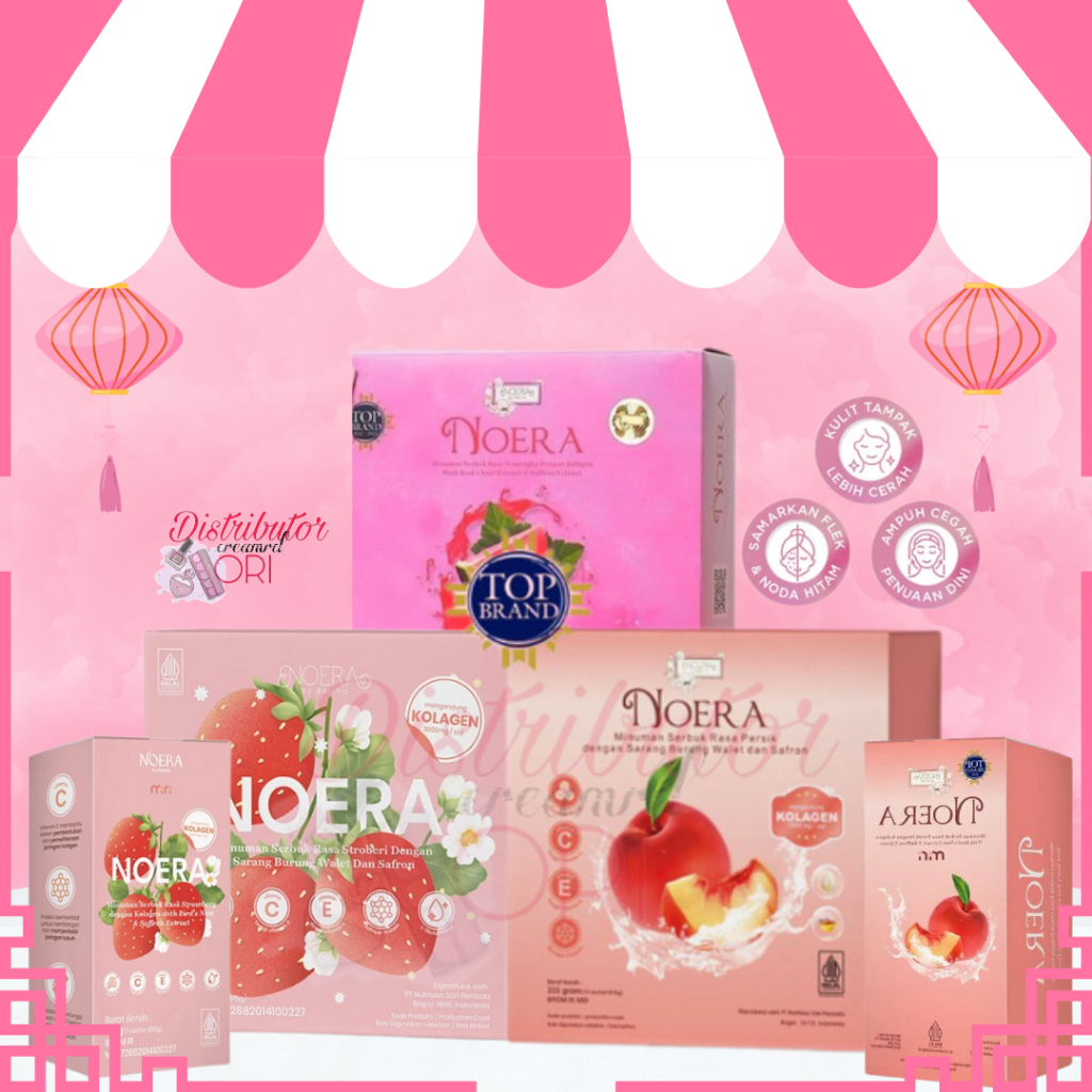 Jual NOERA COLLAGEN DRINK - Suplemen Pemutih Kulit BPOM Noera Collagen ...