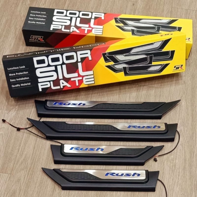 Jual RUSH 18 2018 2025 Sillplate Sill Plate Silplat Pelindung Pintu ...