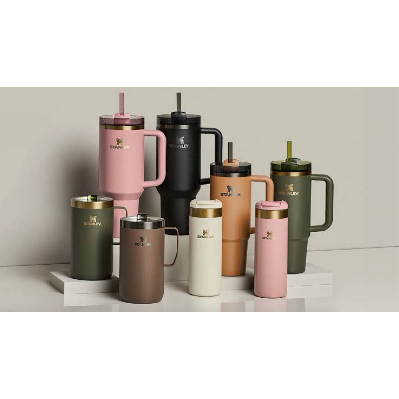 Jual Tumbler stanley new fall refresh pastel botol minum marble ...