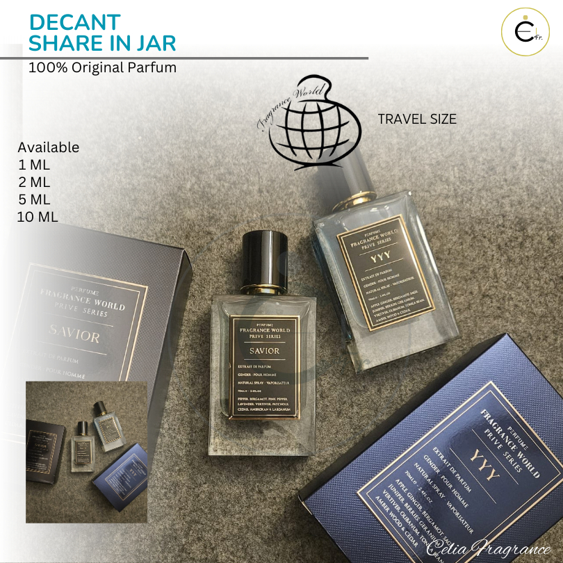 Jual FRAGRANCE WORLD PRIVVE SERIES Decant (Share in Jar) – Decant ...