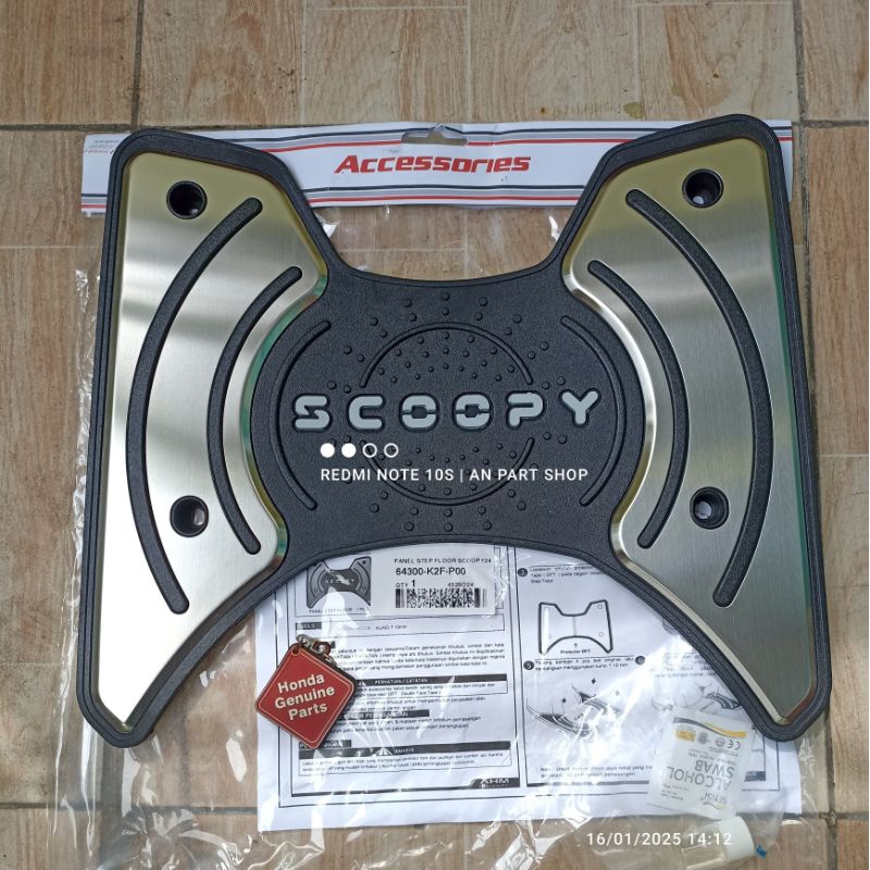 Jual Karpet Alas Pijakan Kaki New Scoopy K2FP 2024 Original Honda | Shopee Indonesia
