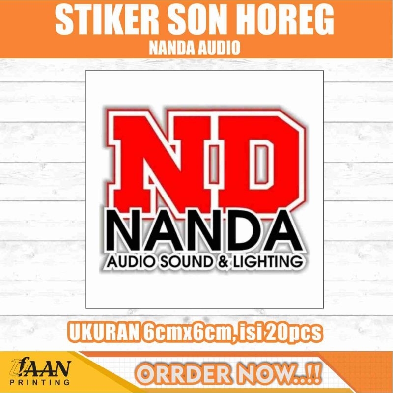 Jual dfaan ~ STIKER NANDA AUDIO | STIKER SON | STIKER SOUND SYSTEM ...