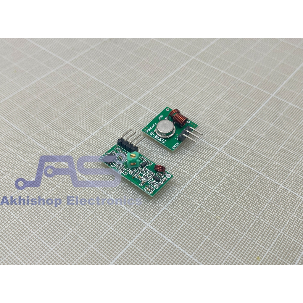 Jual RF Modul 433MHZ FS1000A XY-MK-5V | Shopee Indonesia