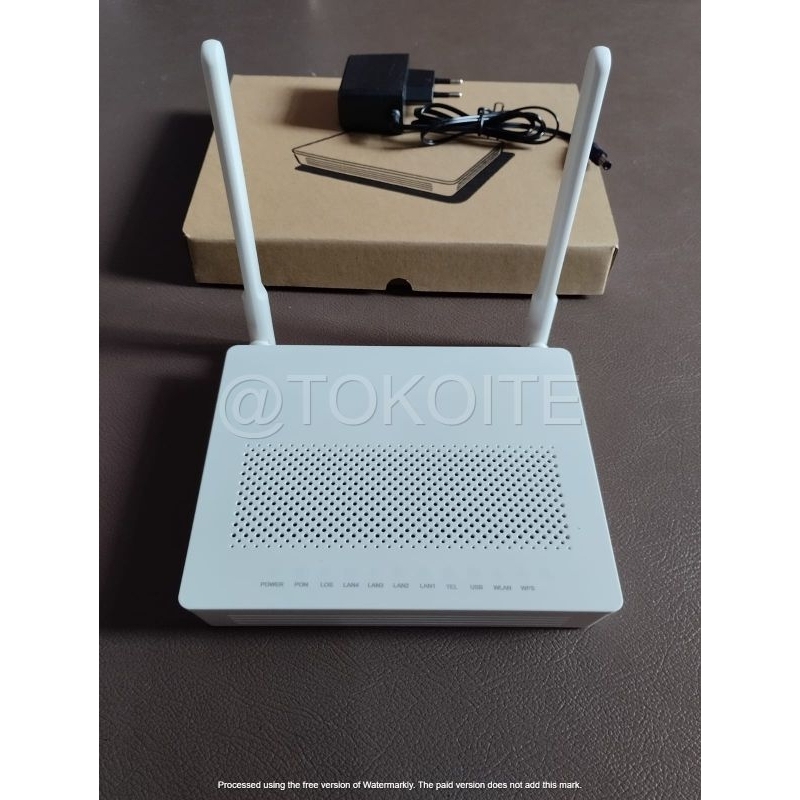 Jual ONU ONT Huawei ECHOLIFE HG8546M XPON EPON GPON Include Adaptor New ...
