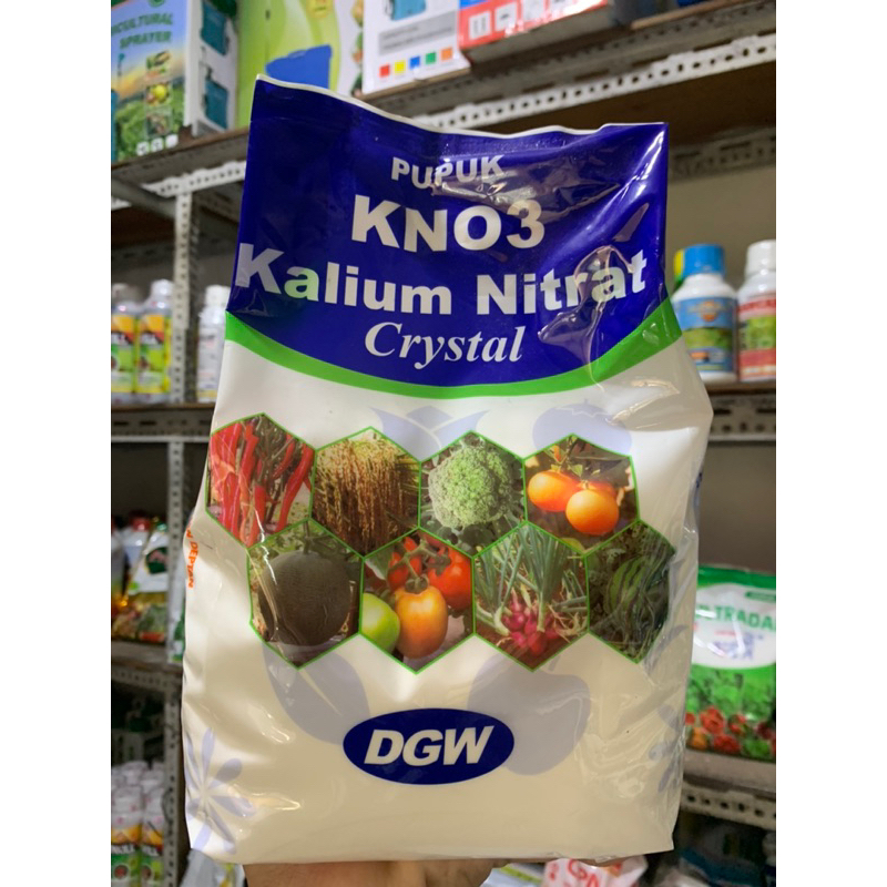 Jual Pupuk KNO3 Kalium Nitrat Crystal DGW kemasan 2kg 100% Original ...