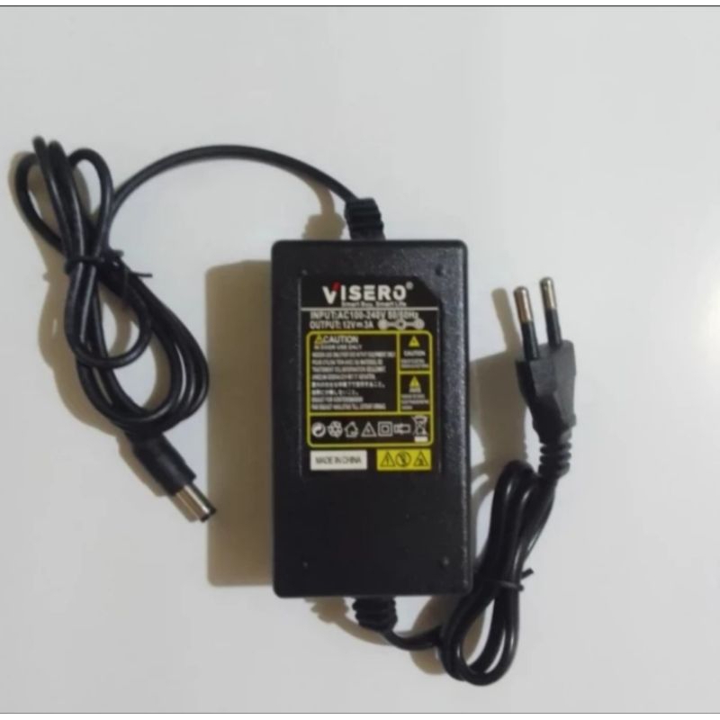 Jual adaptor visero 12V 3A | Shopee Indonesia
