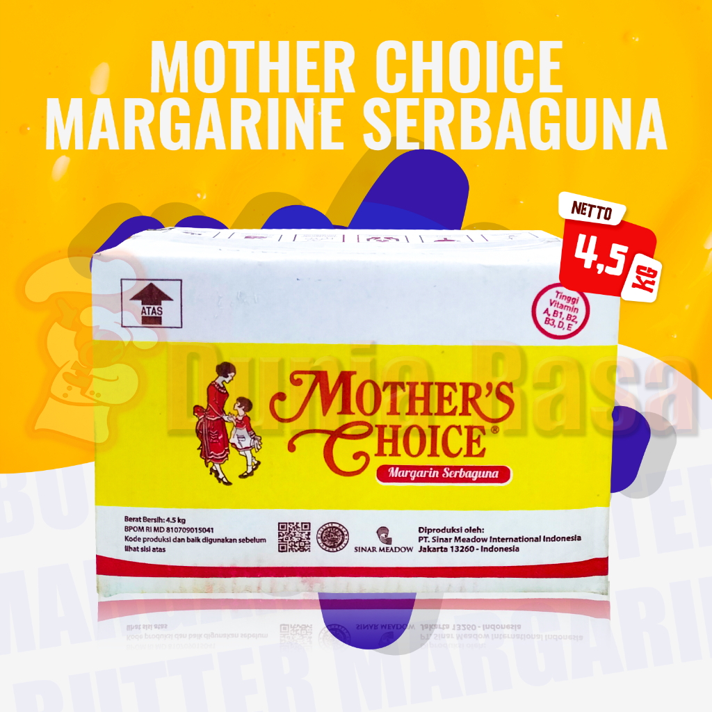 Jual Mother Choice Margarine Serbaguna 4.5kg | Shopee Indonesia