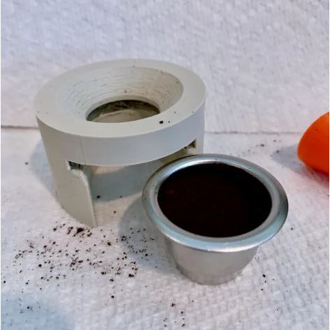 Jual Dosing Ring Funnel tool to fill reusable Nespresso OL capsules ...