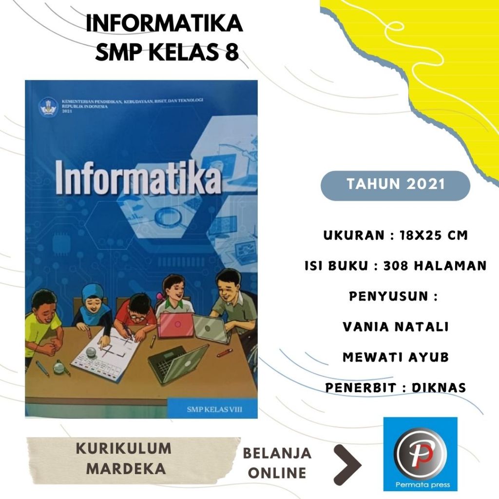 Jual INFORMATIKA SMP KELAS 8 - KURIKULUM MERDEKA | Shopee Indonesia