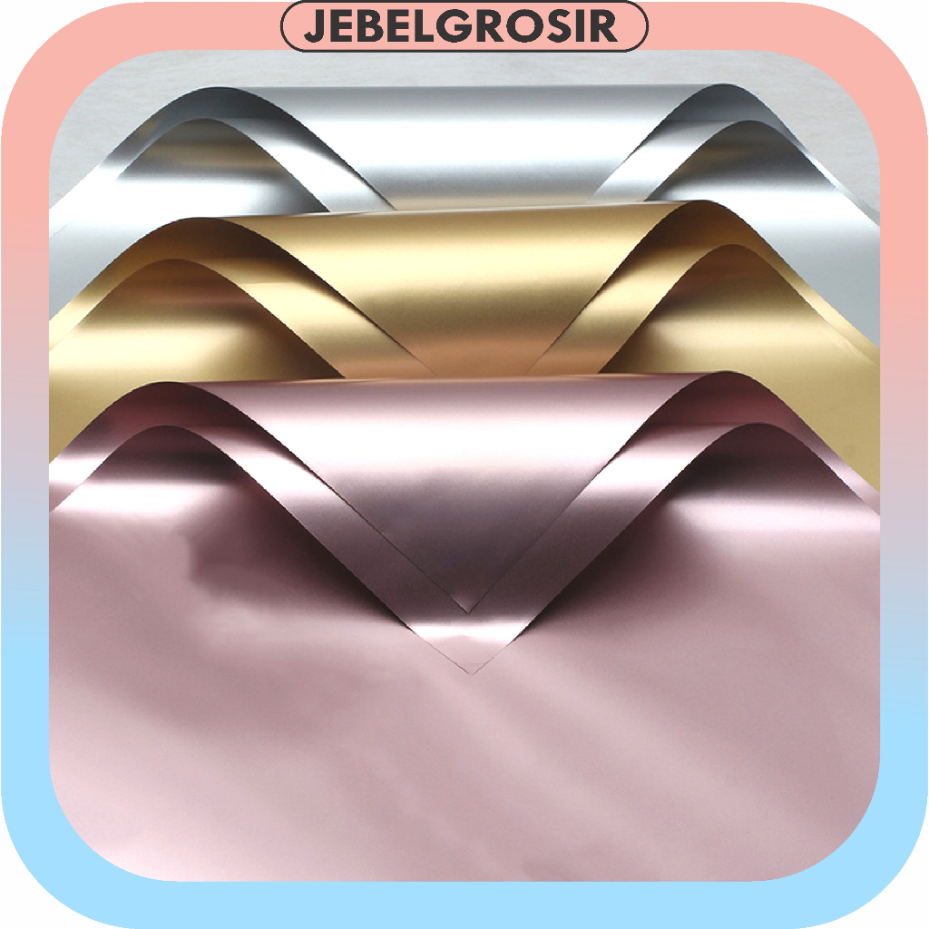 Jual Kertas Buket Metallic Cellophane Kertas Kado Wrapping Paper ...