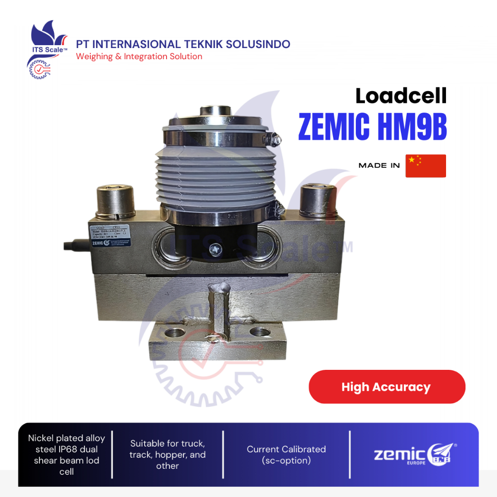 Jual Load Cell / sensor beban jembatan timbang Zemic HM9B 30Ton ...