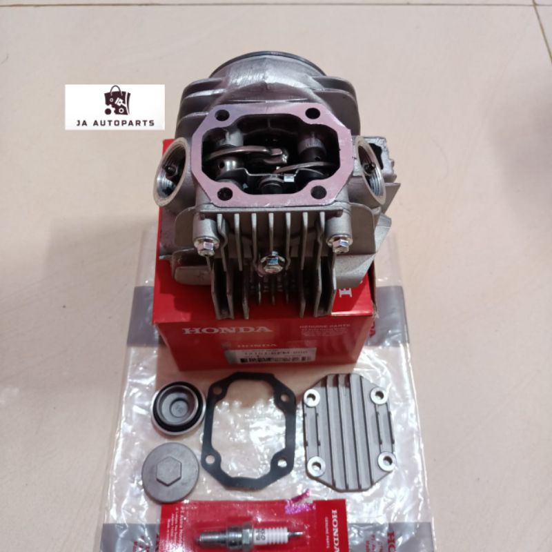 Jual Blok cylinder Head Komplit Bonus Busi Honda Supra Fit New Legenda ...
