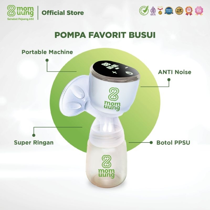 Jual NEW Mom Uung Pompa ASI Portable - Breast Pump Portable Pompa ASI ...