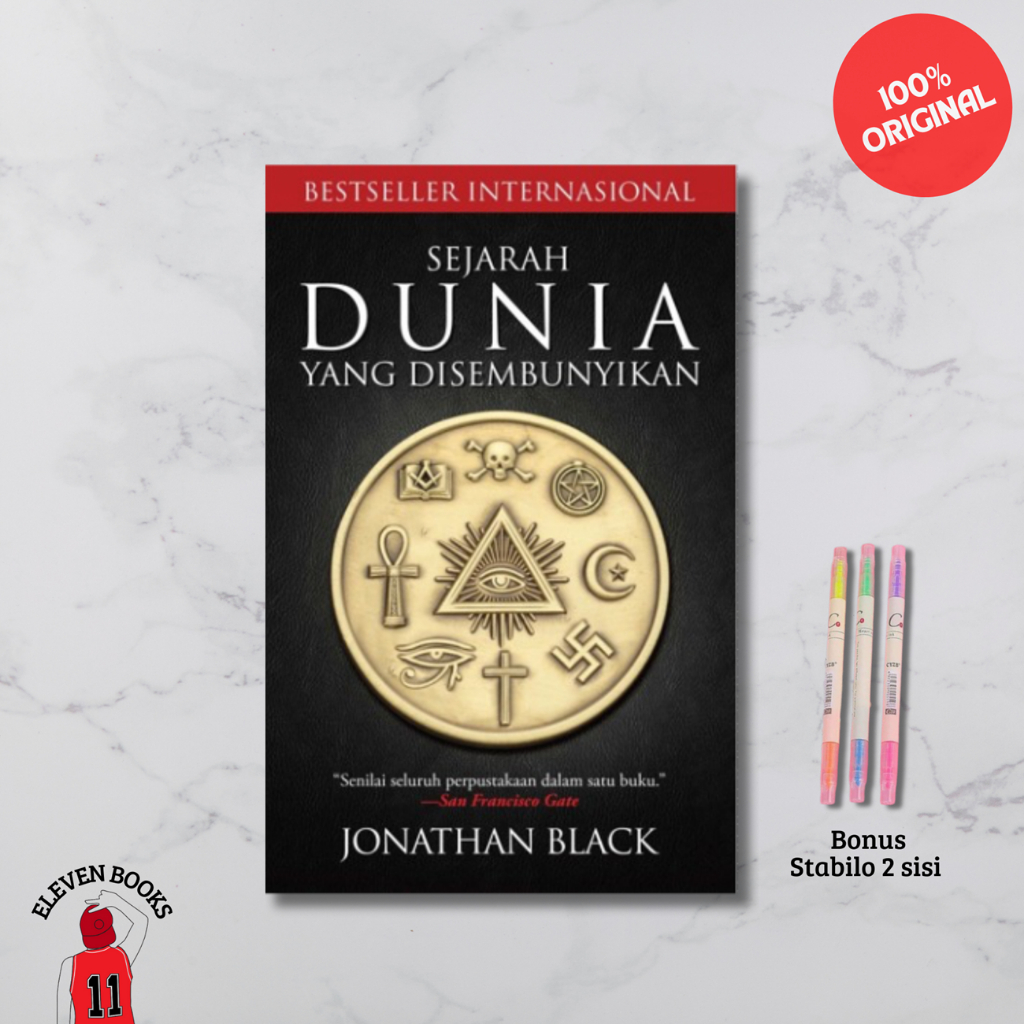 Jual BUKU ORIGINAL HARD COVER SEJARAH DUNIA YANG DISEMBUNYIKAN - JONATHAN BLACK (ALVABET ...