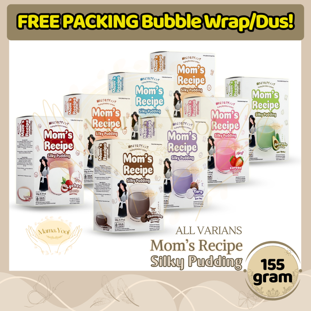 Jual Mom's Recipe Silky Pudding 155 gr / Puding Moms Recipe Coklat Taro ...