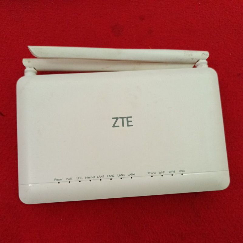 Jual ZTE F670L GEPON MODEM 5G DUAL BAND + ADAPTOR | Shopee Indonesia