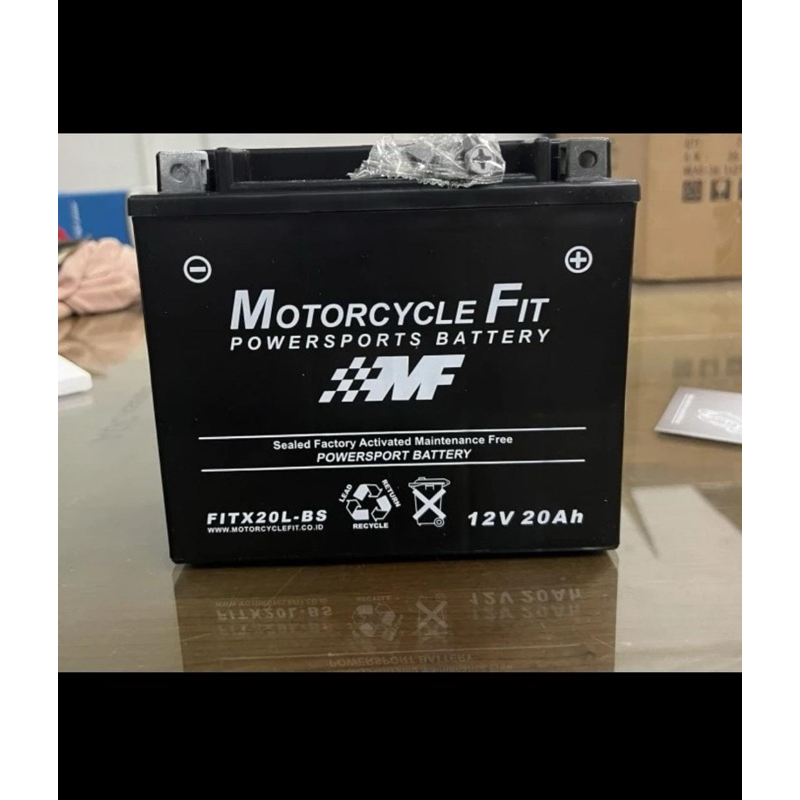 Jual aki motor YTX20L-BS 12V 20Ah FITX20L-BS Harley Davidson Softail Series | Shopee Indonesia