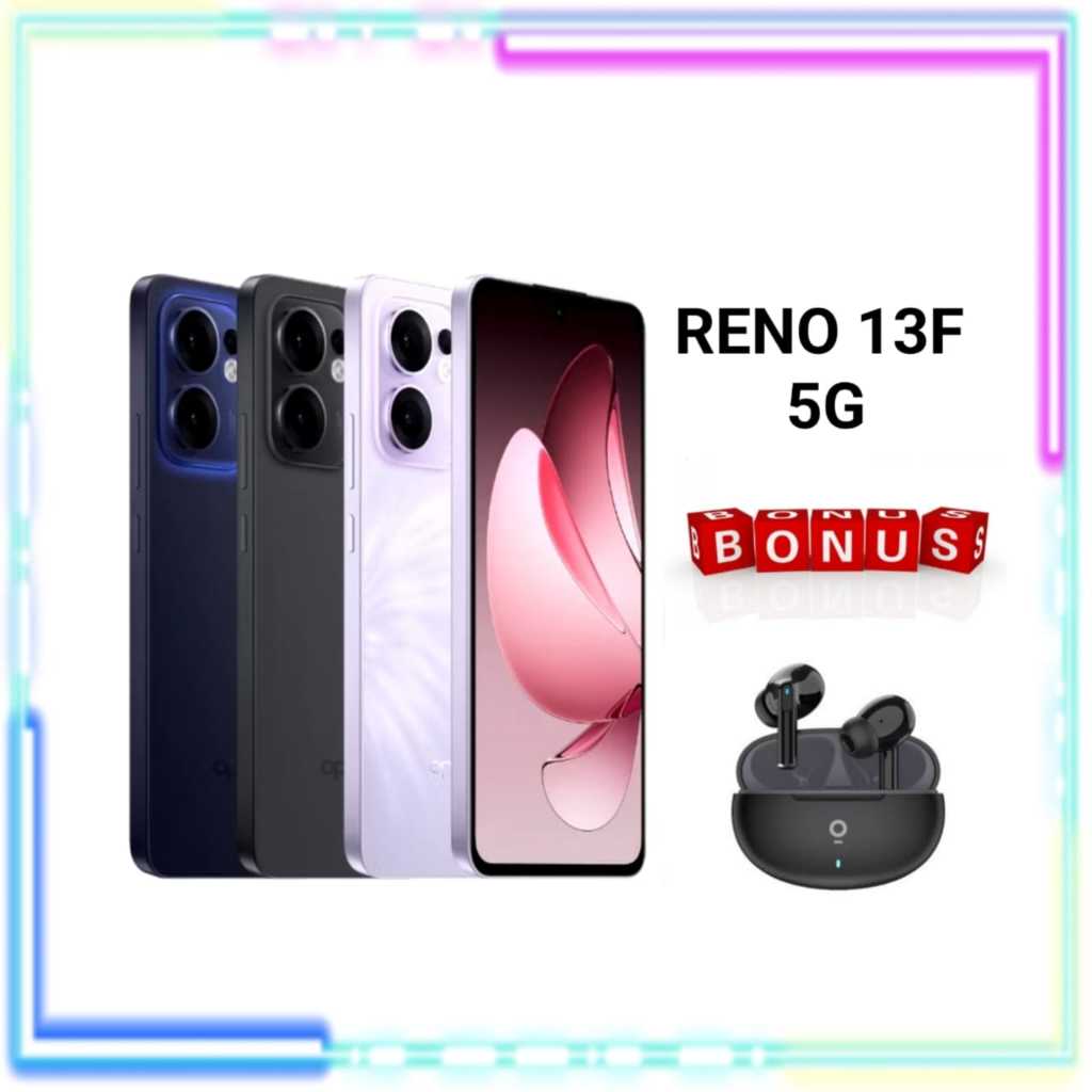 Jual OPPO RENO 13F 5G / 4G 8/256 & 12/256 NEW GARANSI RESMI | Shopee Indonesia