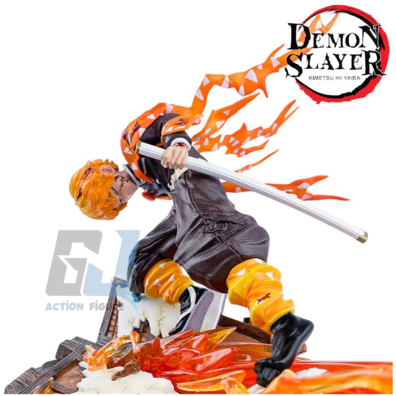 Jual Action Figure Demon Slayer Zenitsu Agatsuma Thunder Breathing 28 ...