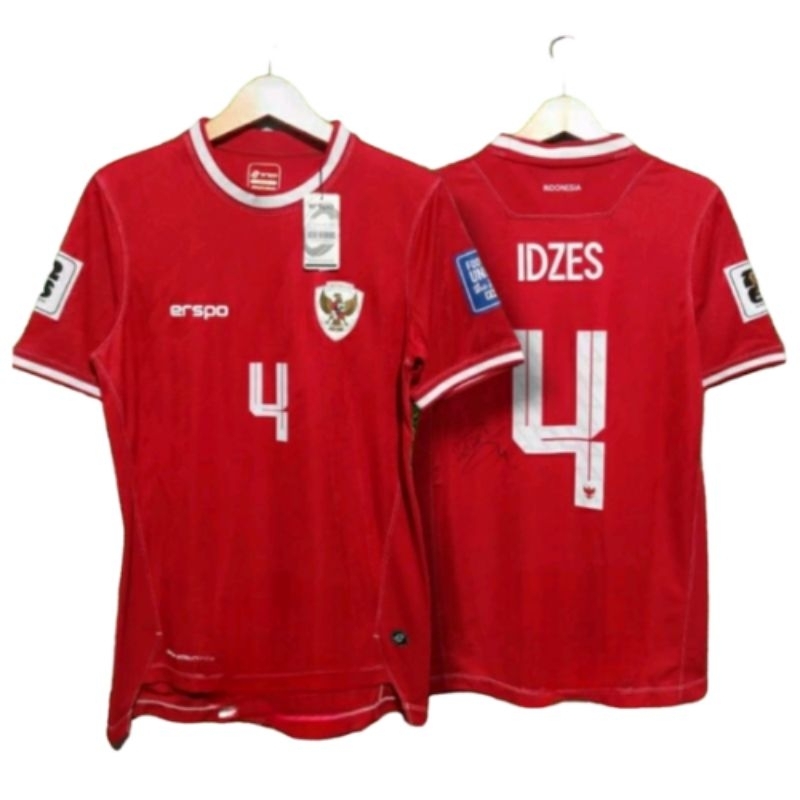 Jual [ FULL PACTH ] Jersey Timnas Indonesia 2024/2025 erspo GO PREMIUM + Bisa Custom Nama dan No ...
