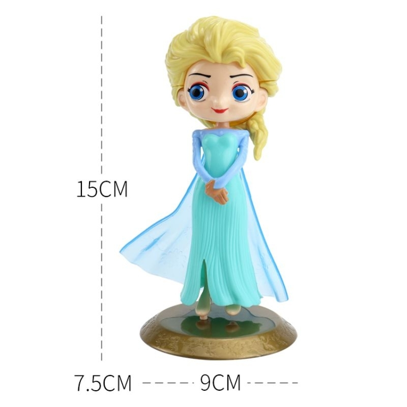 Jual Topper Princess Elsa/Hiasan Kue Frozen/Topper Viral/Topper Ultah ...