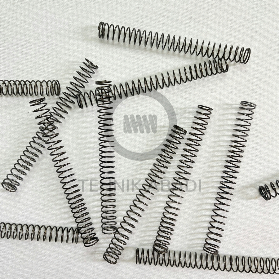 Jual Per Spring Tekan 1 mm Baja Panjang 12.5 cm Termurah | Shopee Indonesia