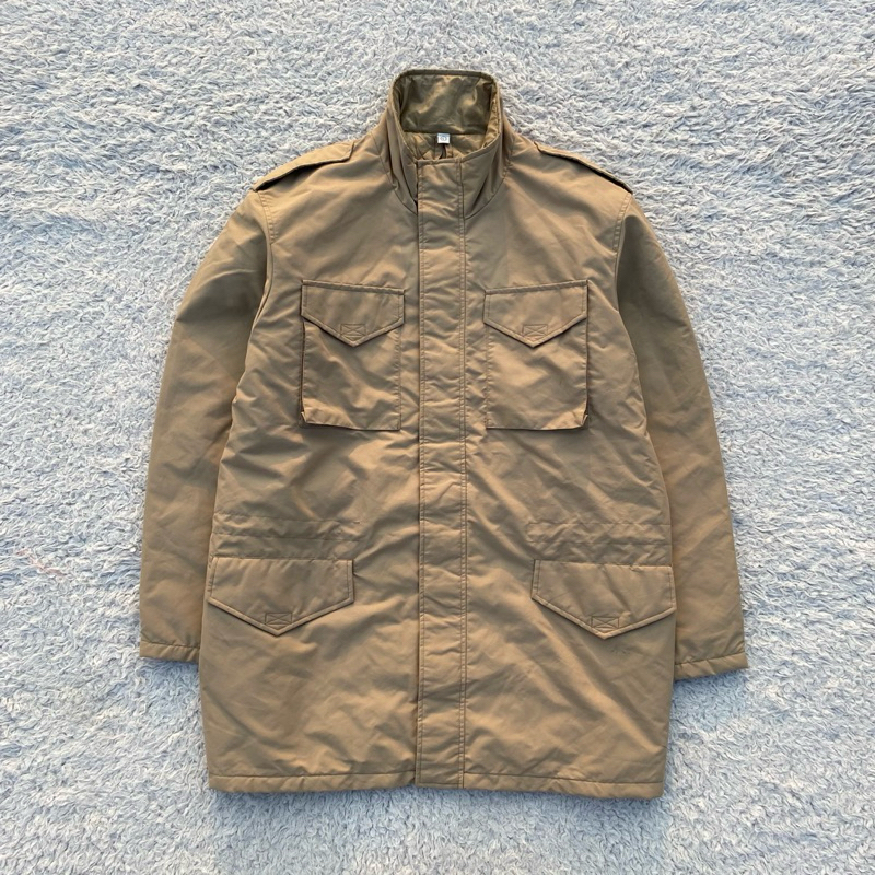 Jual VINTAGE JACKET UNIQLO - KHAKI M65 OUTDOOR PARKA - Uniqlo original - uniqlo outdoor jacket ...