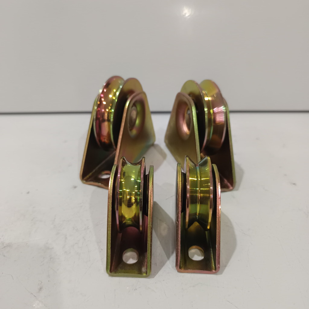 Jual Roda Pintu Pagar Besi / Roda Gerbang Besi 60mm Model V & U 2.5 ...