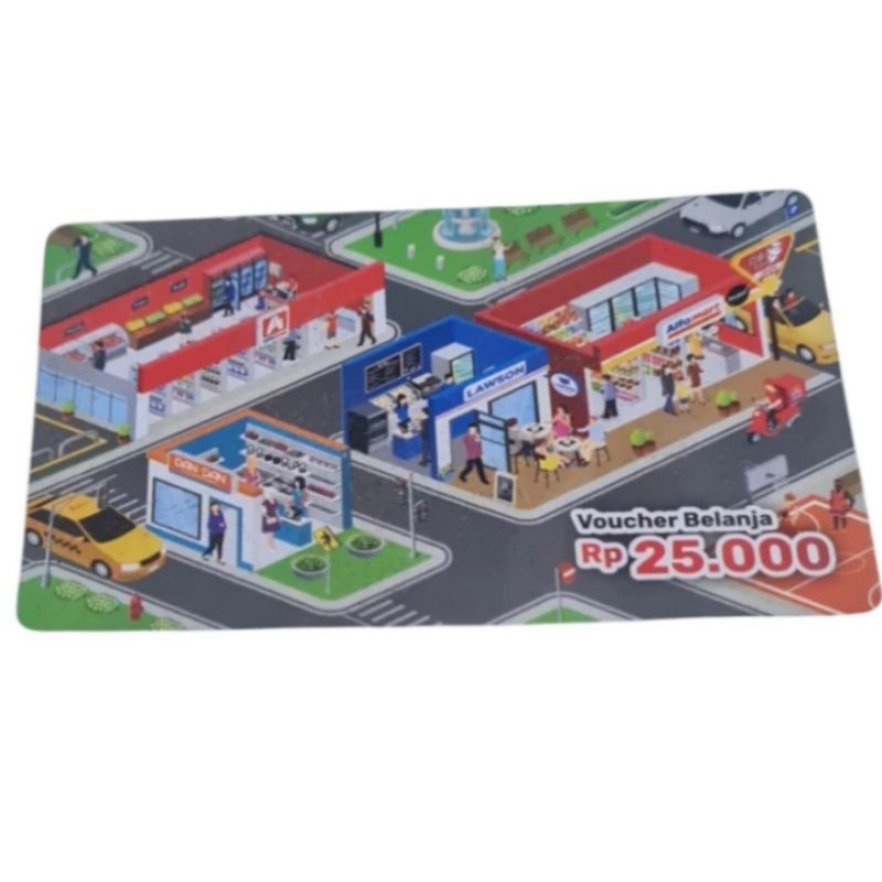 Jual Voucher Belanja 25rb Alfamart Alfamidi | 25 ribu 25.000 Lawson ...