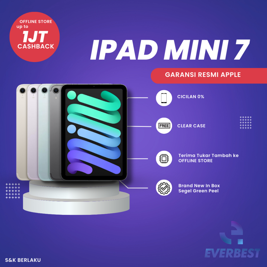 Jual IPD MINI 7 N E W (128GB, 256GB, 512GB) | Shopee Indonesia