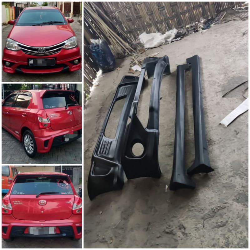 Jual Bodykit Toyota Etios Tom Body Kit | Shopee Indonesia