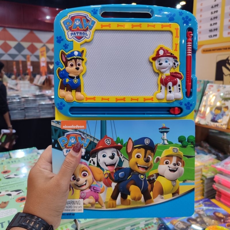 Jual BIG BAD WOLF BOOKS PAW PATROL: STORYBOOK & MAGNETIC DRAWING KIT ...