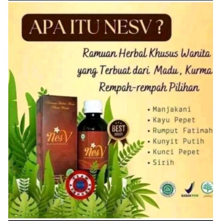 Jual NES V HWI Original 100% Asli MEMBER RESMI Madu Herbal Alami untuk ...