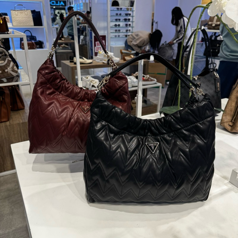 Jual Tas Guess Ori - EDA LARGE HOBO F24 | Shopee Indonesia