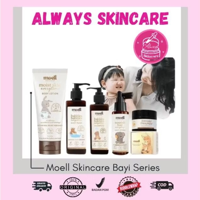 Jual Moel- SKINCARE BAYI (shampoo, lotion, Calming Rub, sunscreen dll ...
