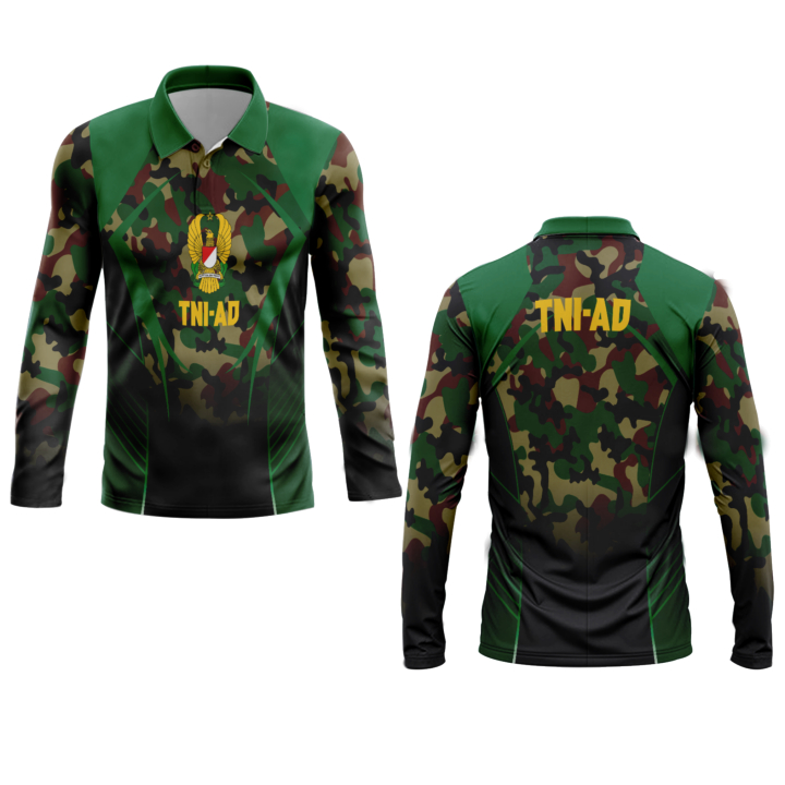 Jual Kaos Jersey Pria TNI AD Fullprint Premium Baju Motif TNI AD Lengan Panjang Art 2 | Shopee ...