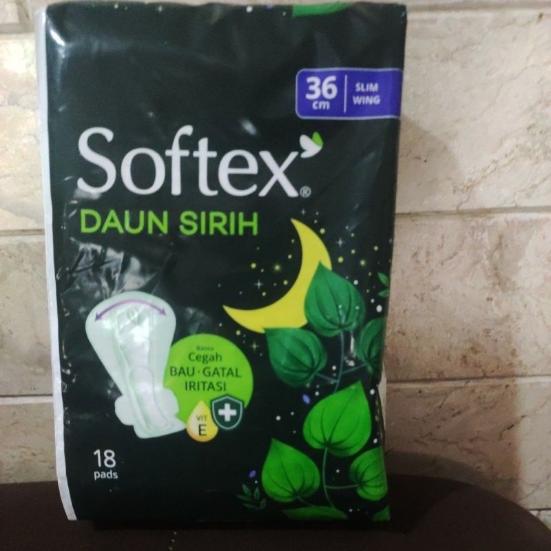 Jual softex daun sirih 36cm slim wing(18pads) | Shopee Indonesia