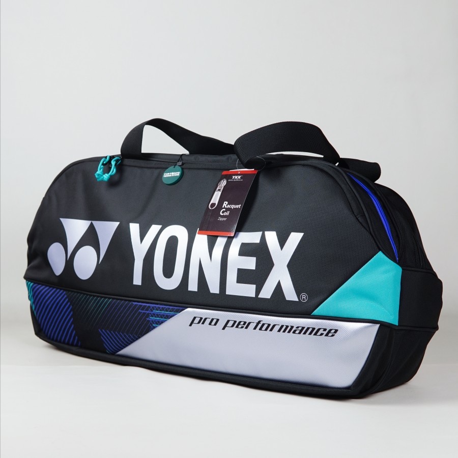 Jual Tas Tenis Yonex Pro Tournament Bag Black Silver Duffle Tennis BNWT ...
